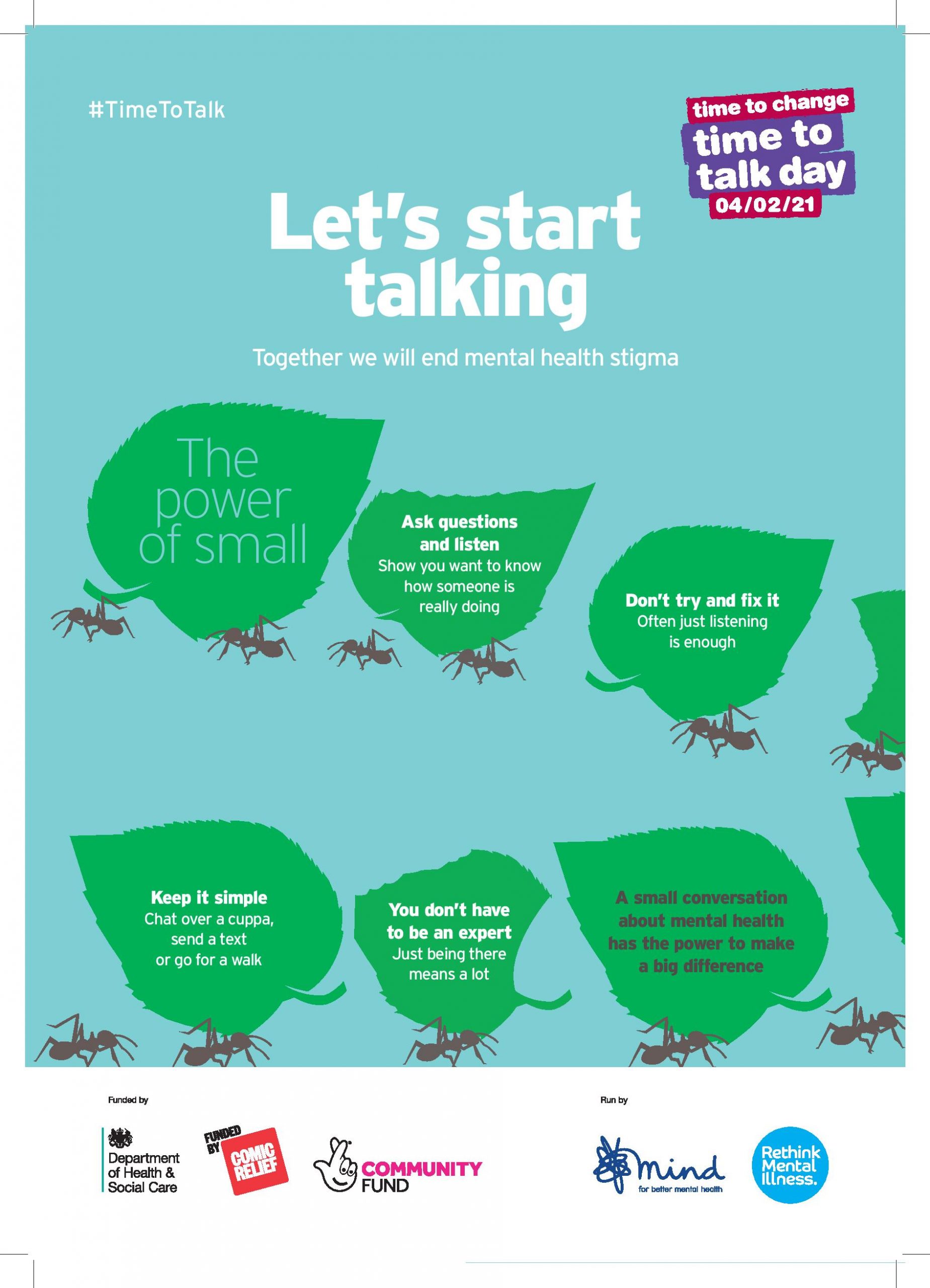 Time to Talk Day - NEWCIS